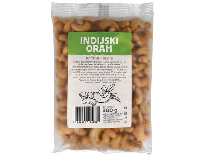 Indijski orah prženi slani 300 g | Tommy