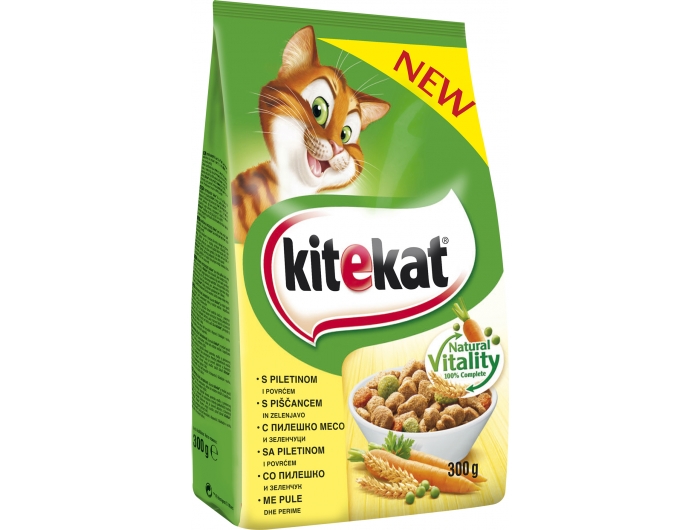 Kitekat cat food chicken and vegetables 300 g - Tommy - Dućan na dlanu!