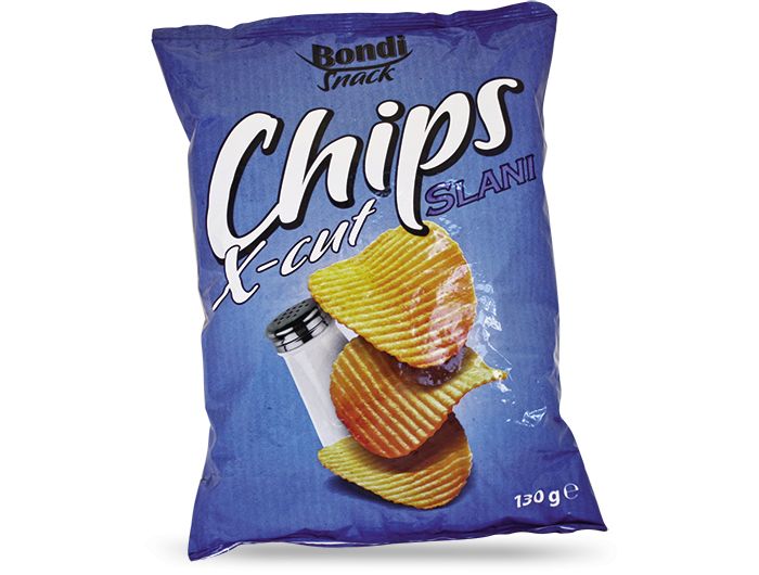 Bondi X-CUT čips slani 130 g - Tommy - Dućan na dlanu!